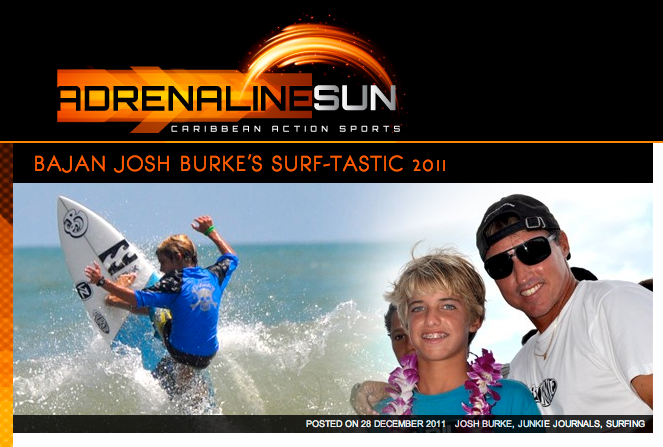 X-TRAK Surfing Accessories: Josh Burke Article From Adrenaline Sun