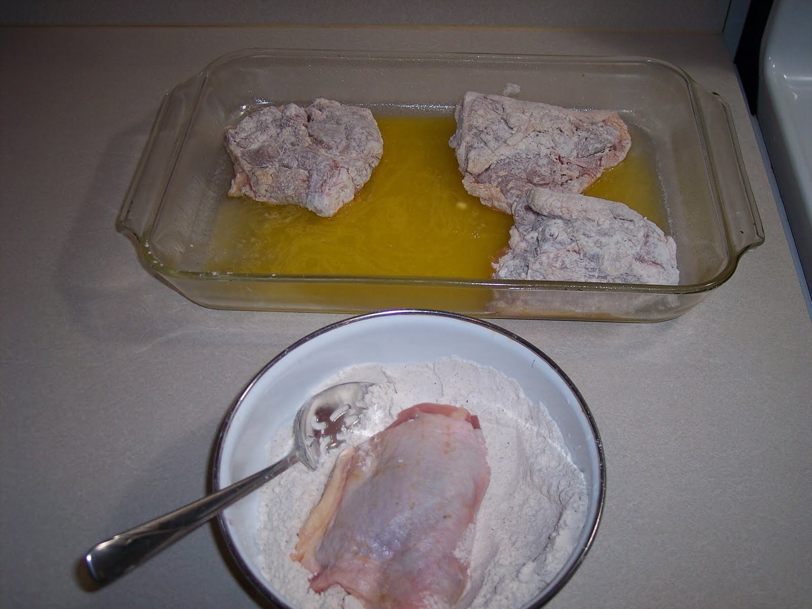 Kay's Village Recipes: Oven Fried Chicken