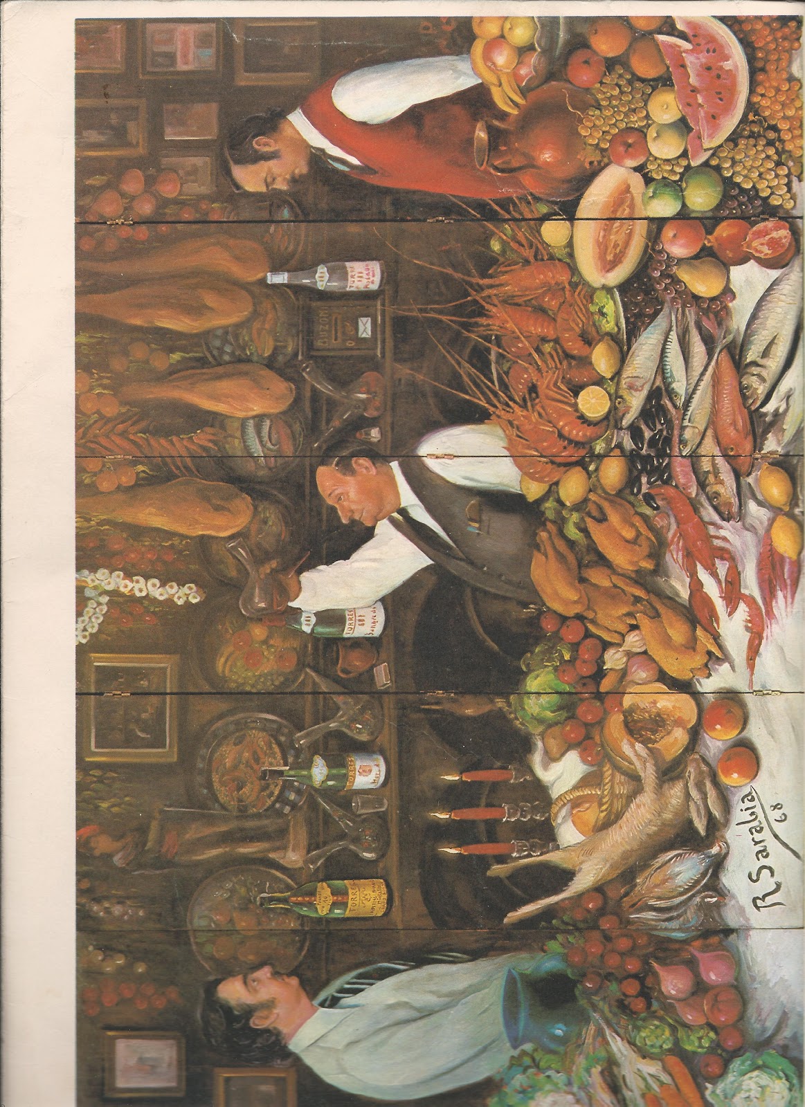 Chris Suhr's Menu Collection: Los Caracoles, Barcelona