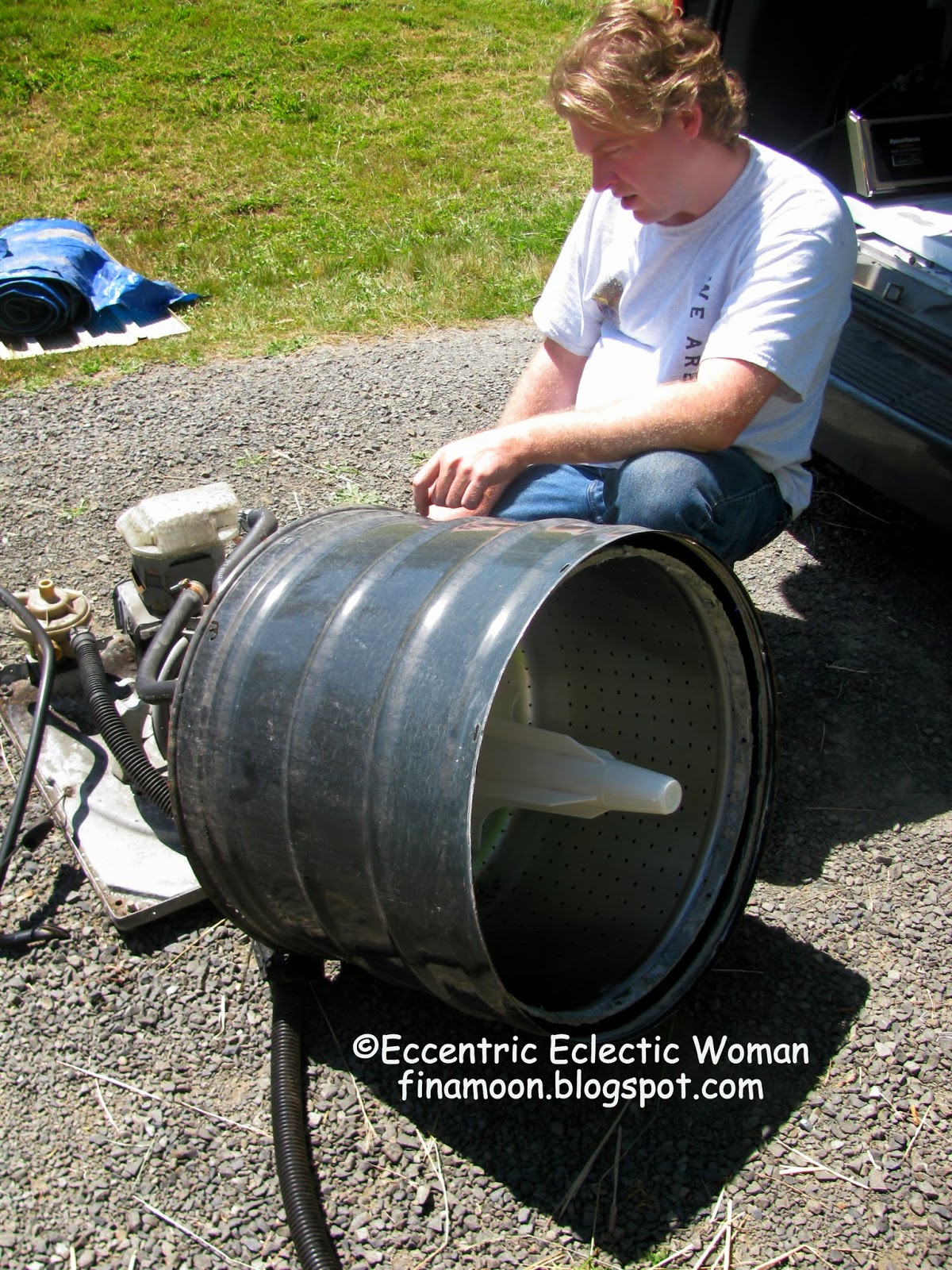 Eccentric Eclectic Woman: DIY Upcycled Ideas for Washing Machine Parts