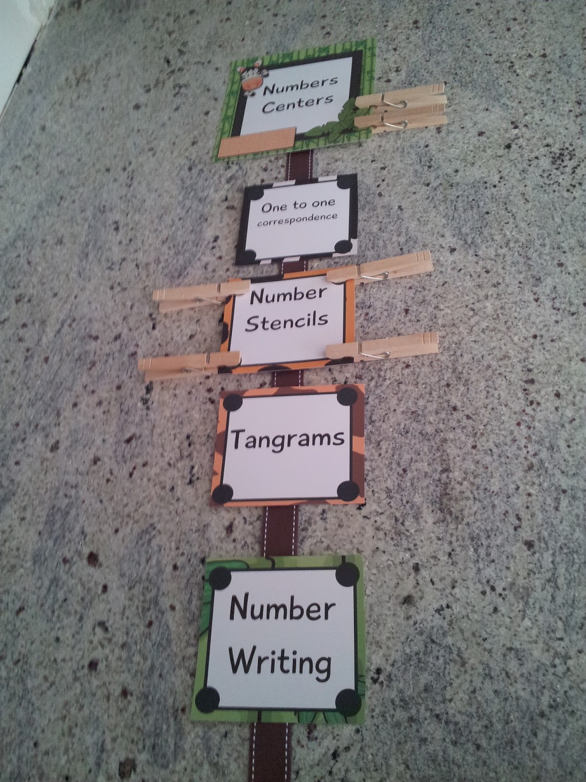 Centers Management in a Pre-K classroom