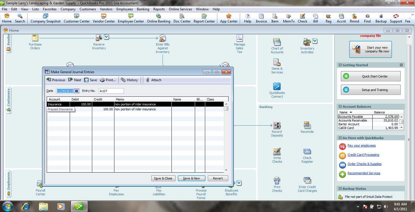 Scrabble Flash Cards Entering A Reversing Journal Entry In QuickBooks Pro Scrabble Flash Cards Entering A Reversing Journal Entry In QuickBooks Pro
