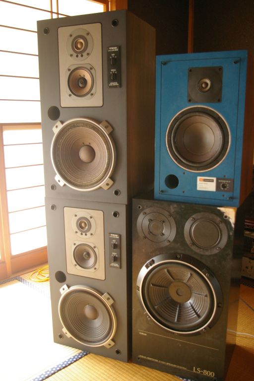 気ままな工作・B級オーディオ・B級料理・写真など: トリオ LS-202 ツイン駆動