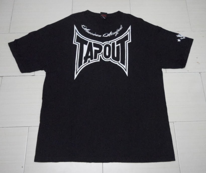 Clayback Bush Thrift Store: [T Shirt] TapouT American Arrogant Black XL ...