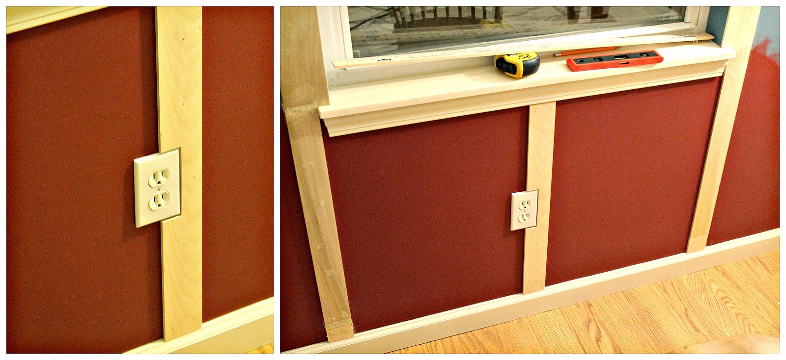How to do Easy Wainscoting