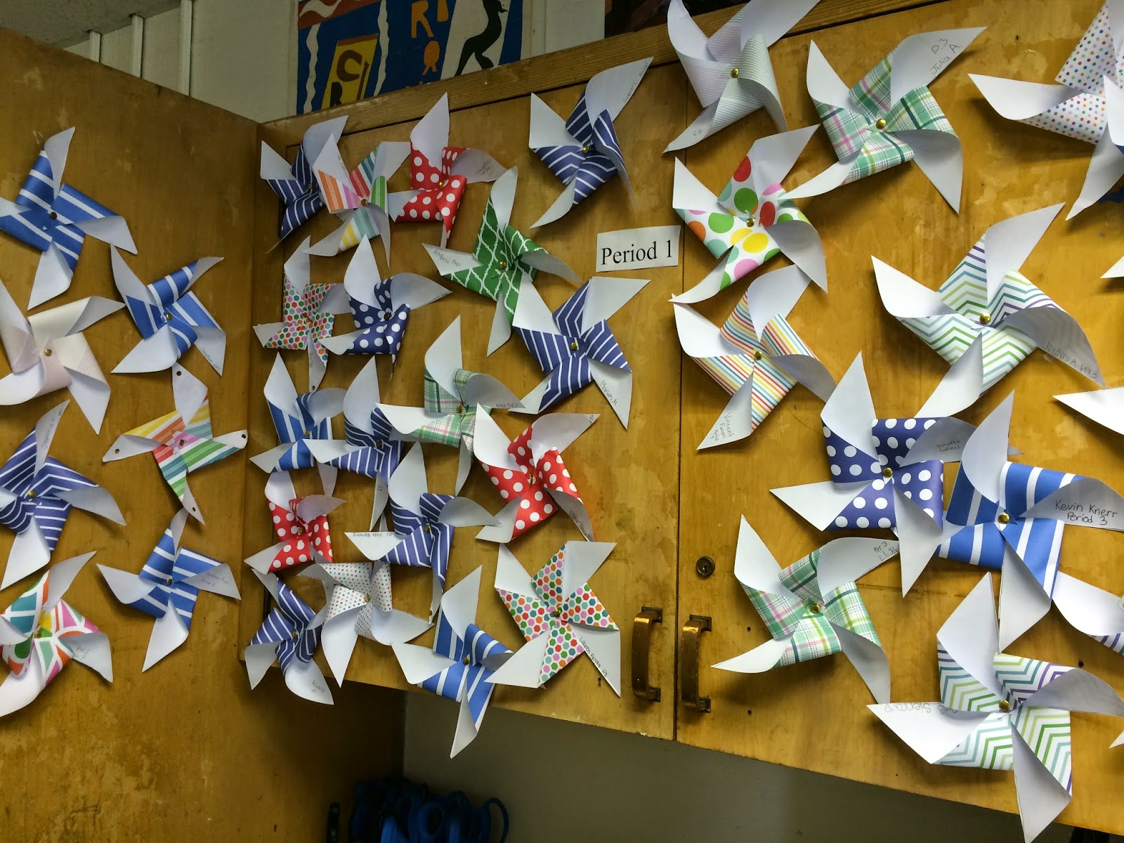 Mrs. Wille's Art Room: Fun pinwheels!