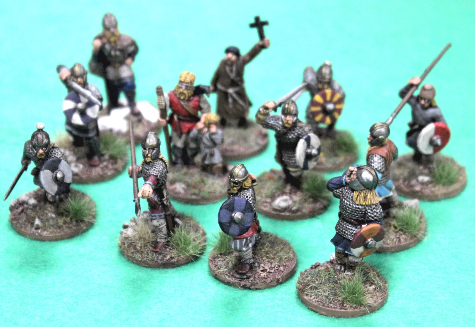 Bucellarii: Late Romans vs Early Saxons Lion Rampant Game