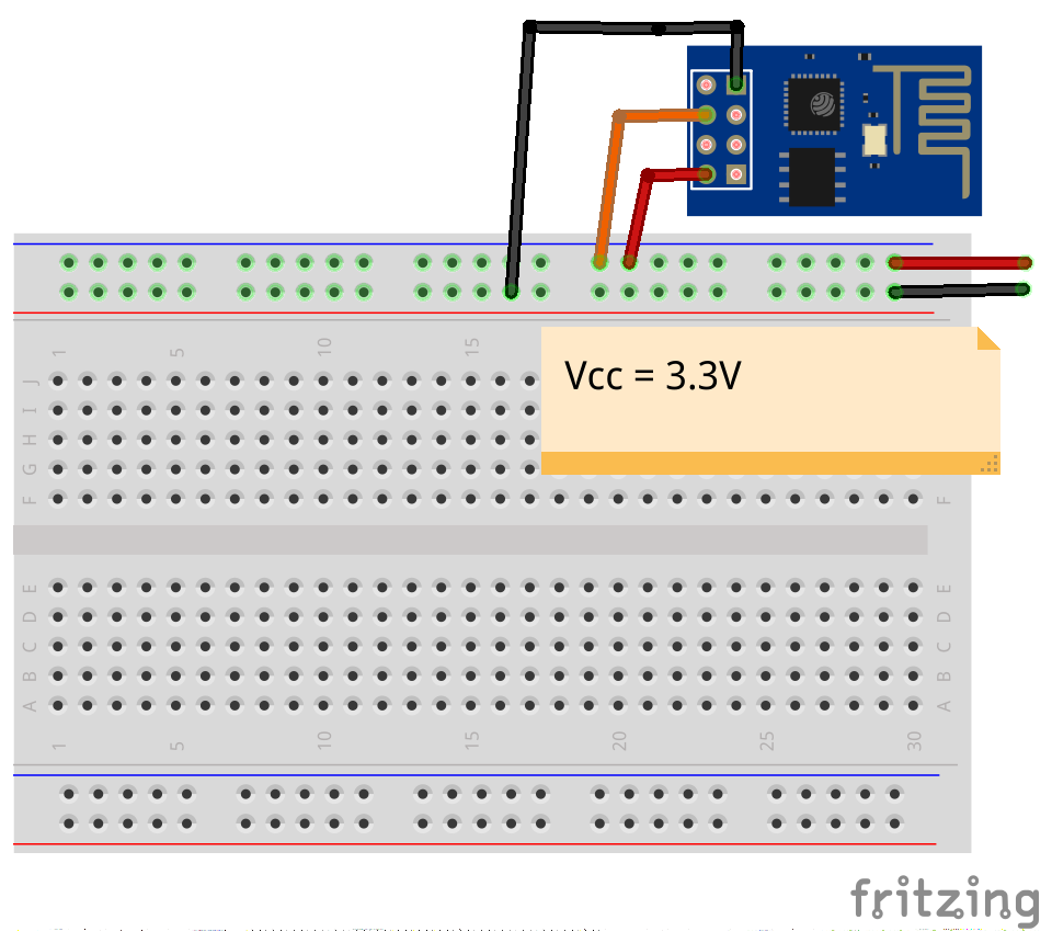Arduino Er Esp8266 01 Open Box Power Up Test With