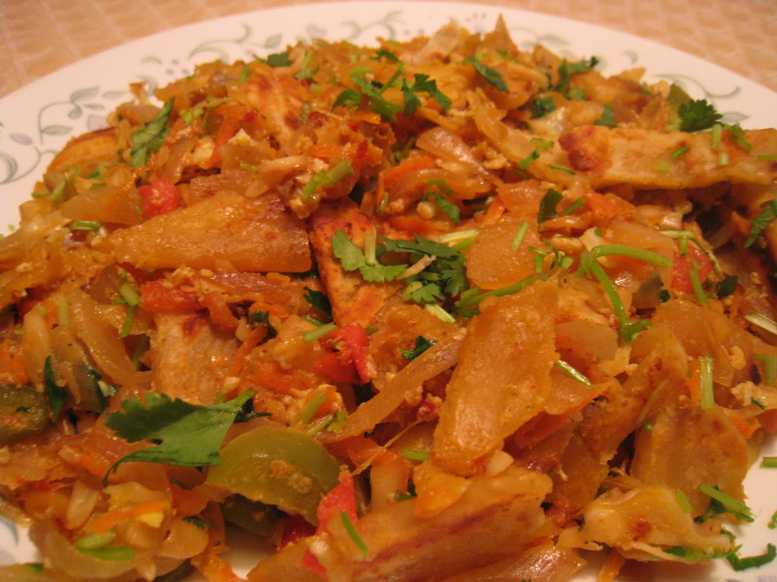 Recipe Central: Veggie Kothu Parotta