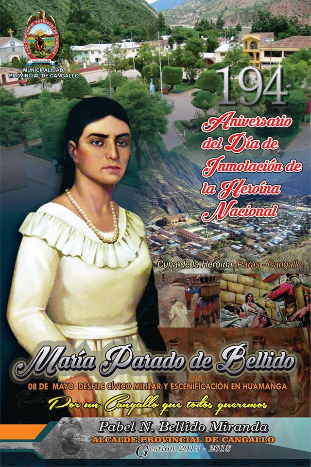 CONAIP PERU: María Parado de Bellido - mártir de la independencia