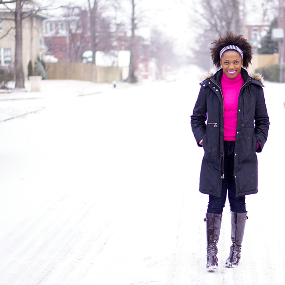 Styling on a Snow Day - Economy of Style
