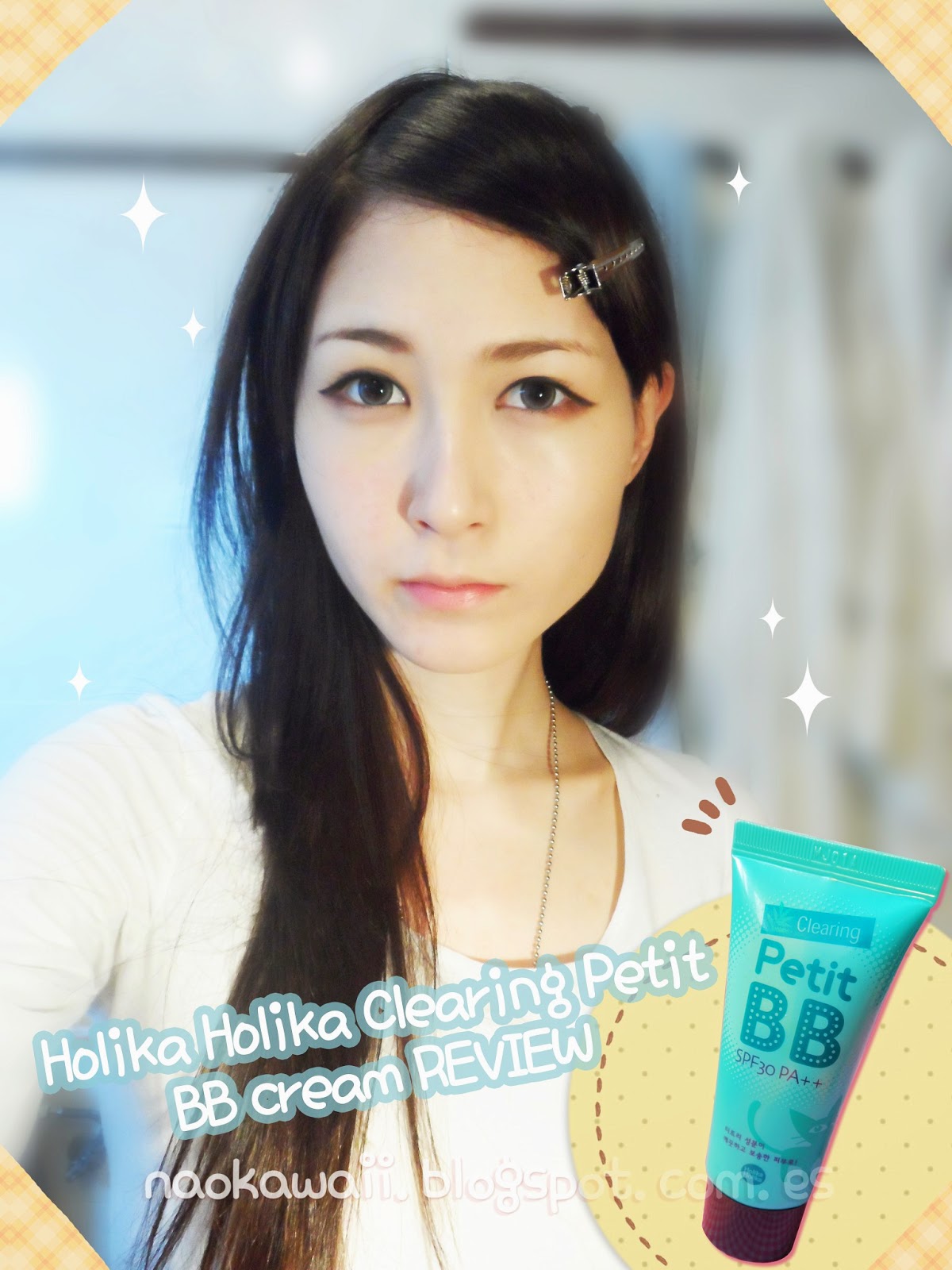 Naokawaii : Holika Holika Clearing Petit BB cream REVIEW