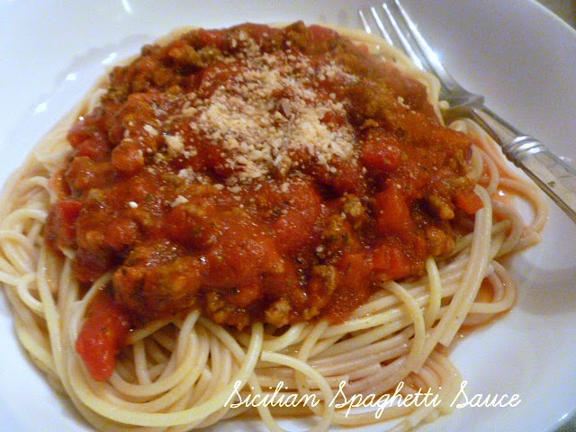 Slice of Southern: Sicilian Spaghetti Sauce