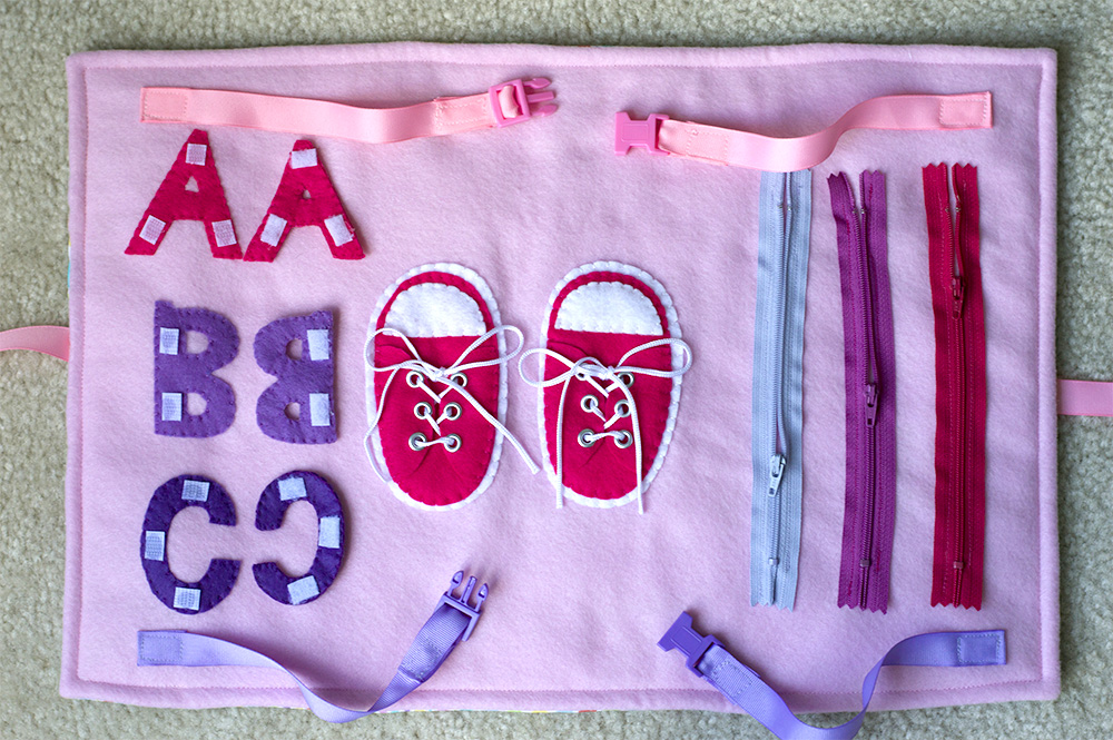 Shoe Lacing Busy Mat