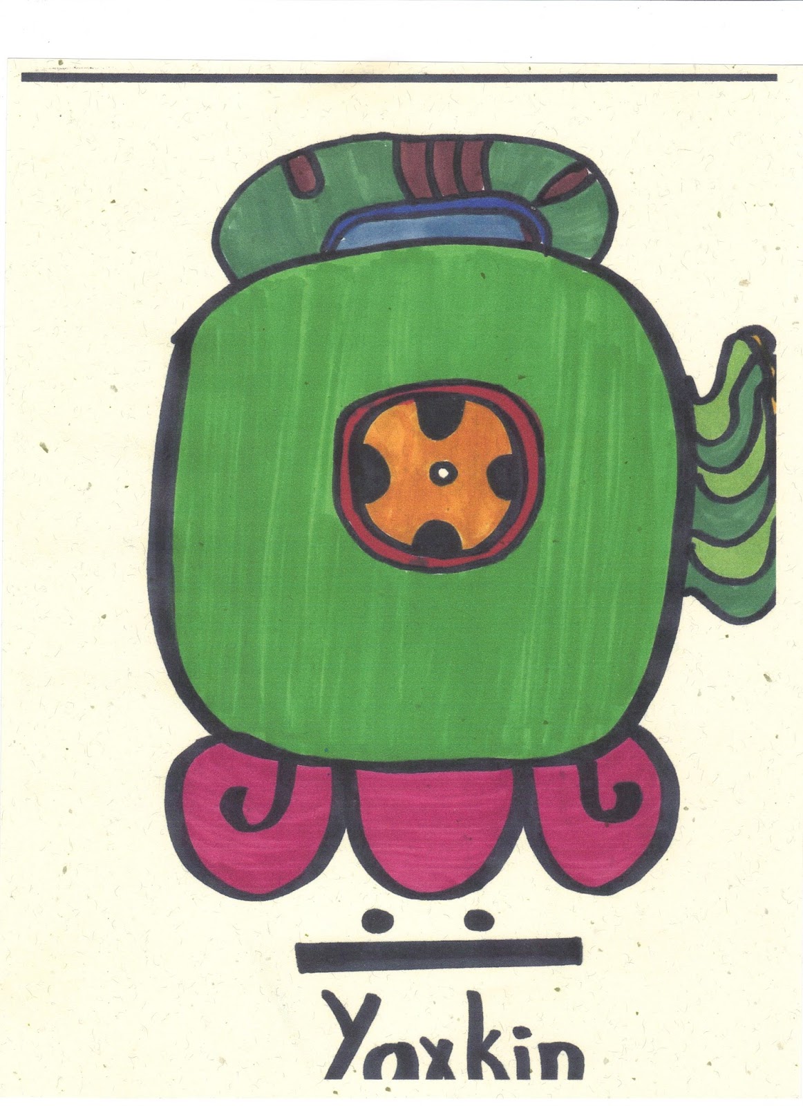 mayacron: UINAL 7 septimo mes MAYA YAXKIN del 2 de agosto al 21 anio ...