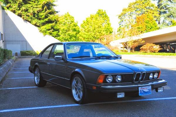 10k: Shark Bait: 1984 BMW 633CSi E24 5 Speed - DailyTurismo