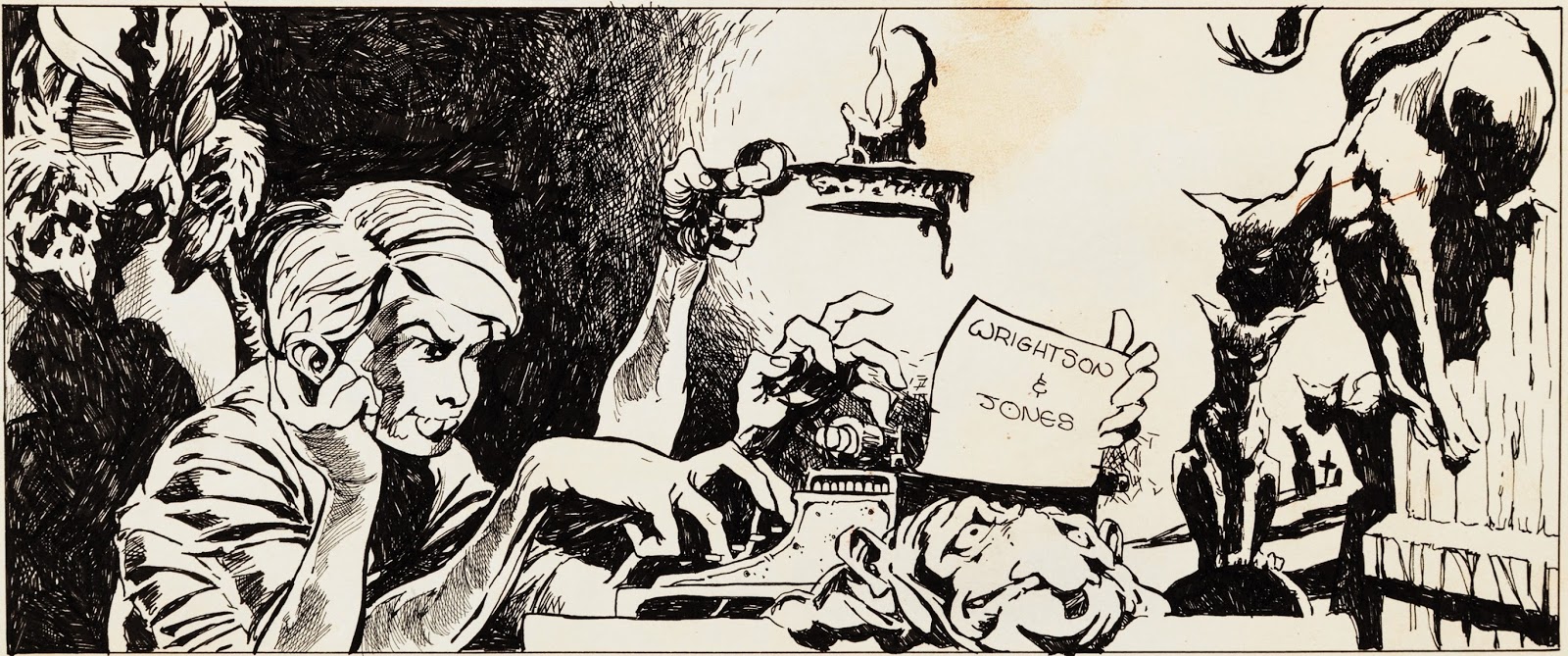 Cap'n's Comics: Web Of Horror #4 by Berni Wrightson