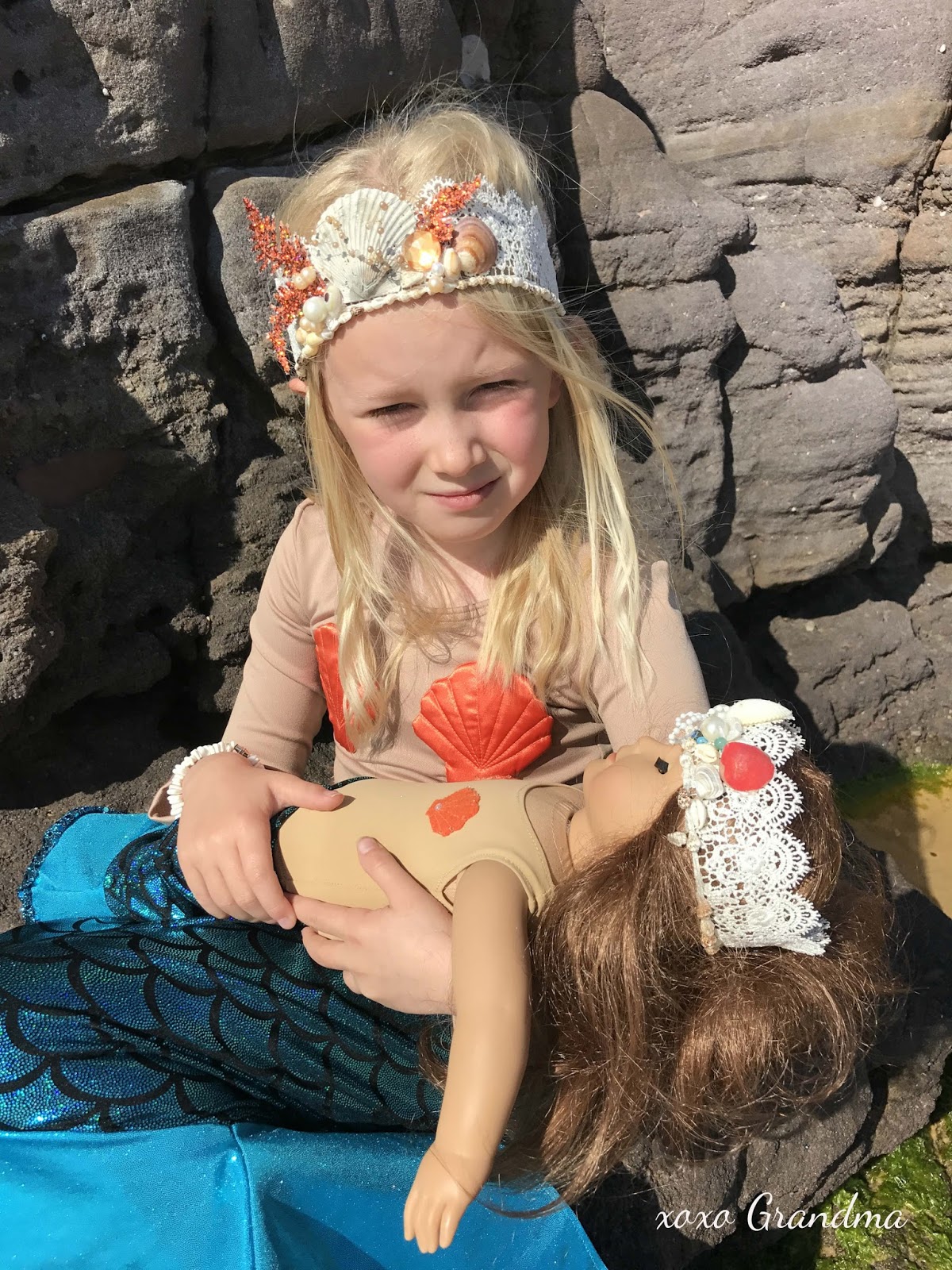 xoxo Grandma: Make a Child's Mermaid Costume
