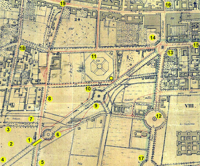Mapas de las calles principales de México