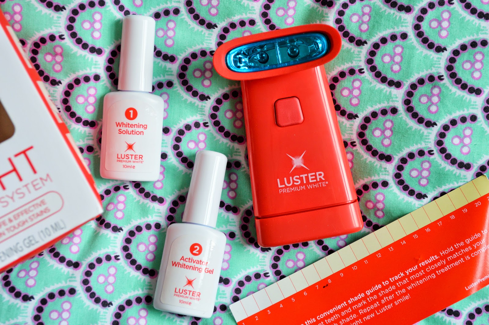 Luster Pro Light Teeth Whitening System Review - Sophie Rose
