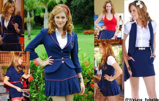 100% rebelde: Estilos das meninas de Rebelde
