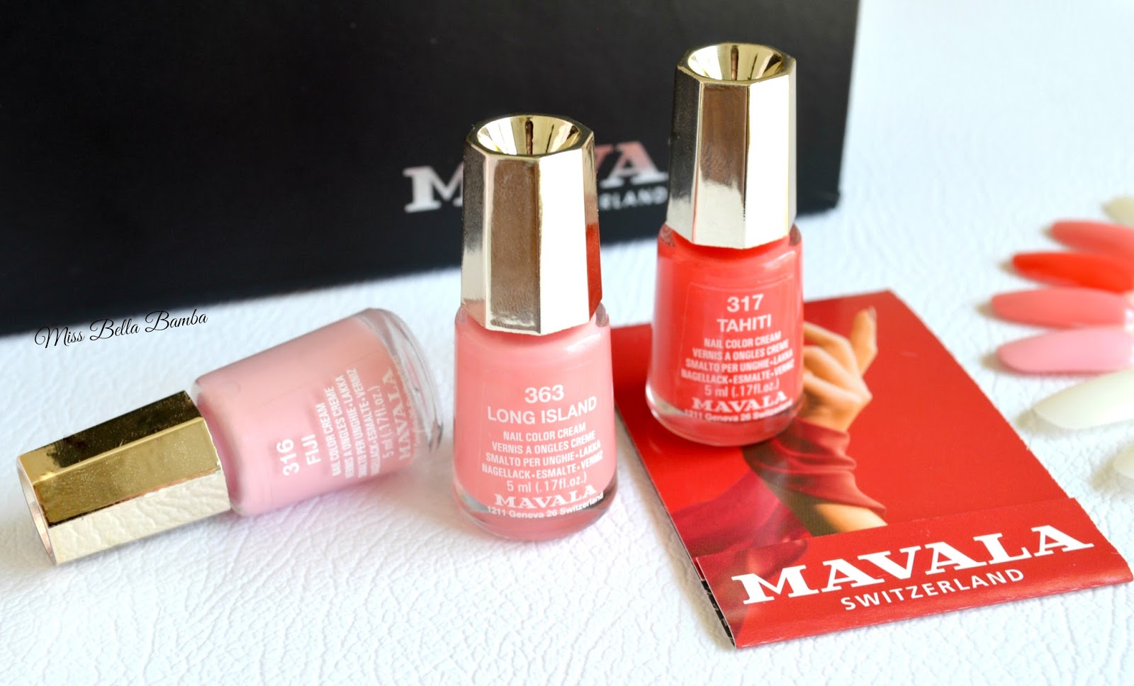 Miss Bella Bamba: MAVALA FIRST CLASS COLOR'S COLLECTION 2016