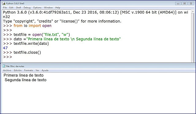 APRENDER A PROGRAMAR CON PYTHON: CREAR, ABRIR Y ESCRIBIR ARCHIVOS