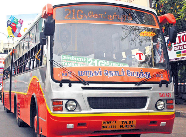 Chennai MTC Buses Information