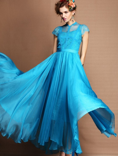 Contoh model gaun pesta modern elegan terbaru | Gaya Masa Kini Terbaru