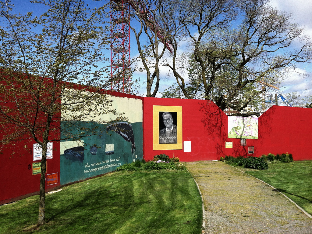 capitol hill wall project: Kelly Lyles - "Cal Anderson Portrait"