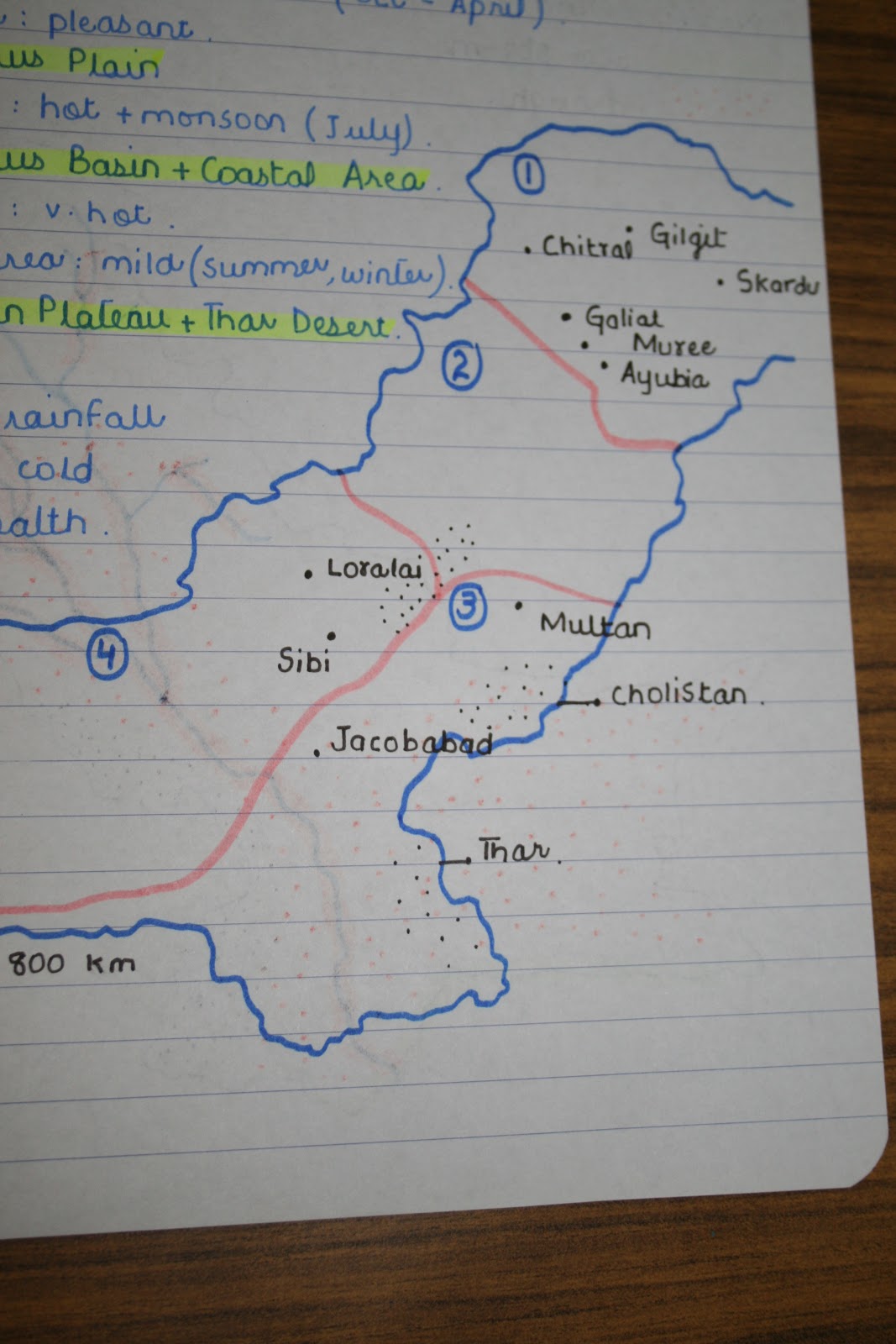 Isolated System: Climatic Zones of Pakistan Map.
