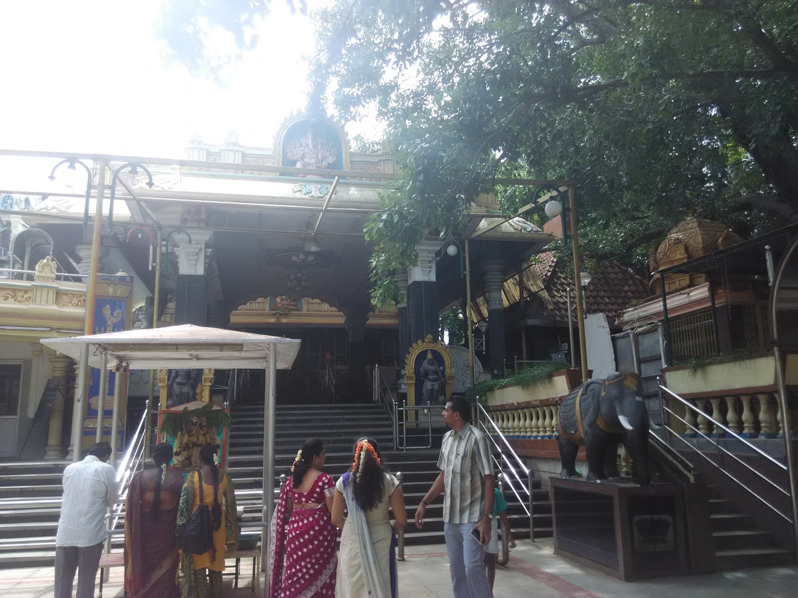 Devalaya Tirtham - Temples of India : Ragigudda Anjaneya swami temple ...
