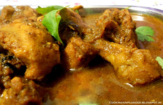 Flavors from my kitchen !: Tamarind Chicken