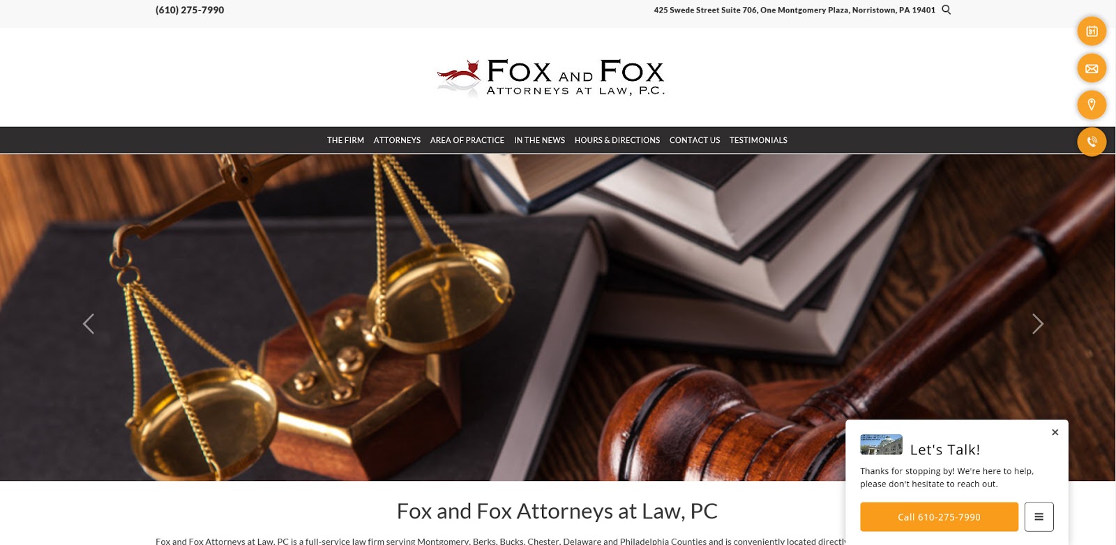 J. M. Fox Associates: 2019