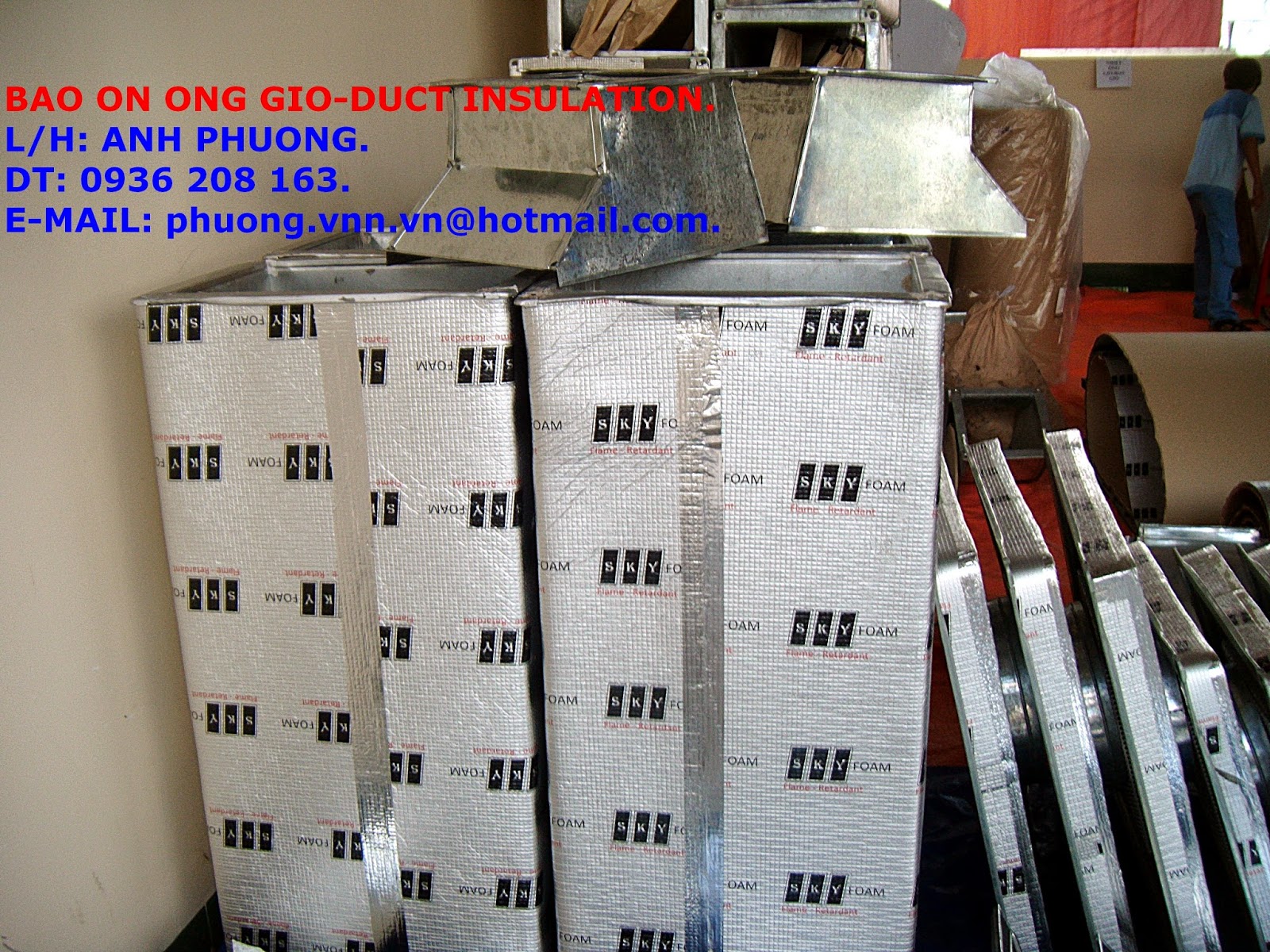 Sky Foam-Các SP: Sky foam-Tấm cách nhiệt