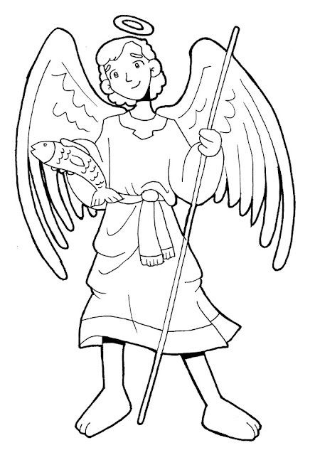 ® Gifs y Fondos Paz enla Tormenta ®: DIBUJOS DE SAN RAFAEL ARACÁNGEL