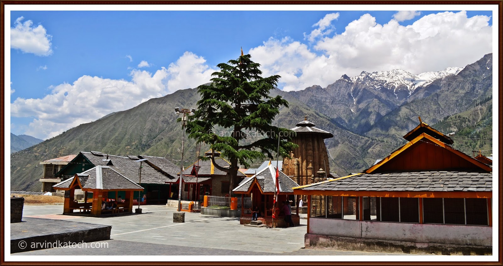 Beautiful View of Chaurasi Temple Complex Bharmour (Chamaba)