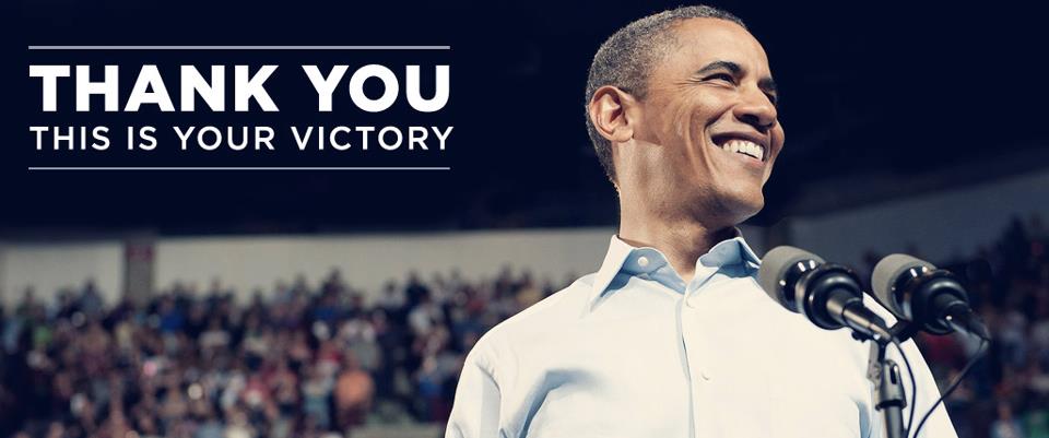 President Obama Thanks His Supporters on Election Night