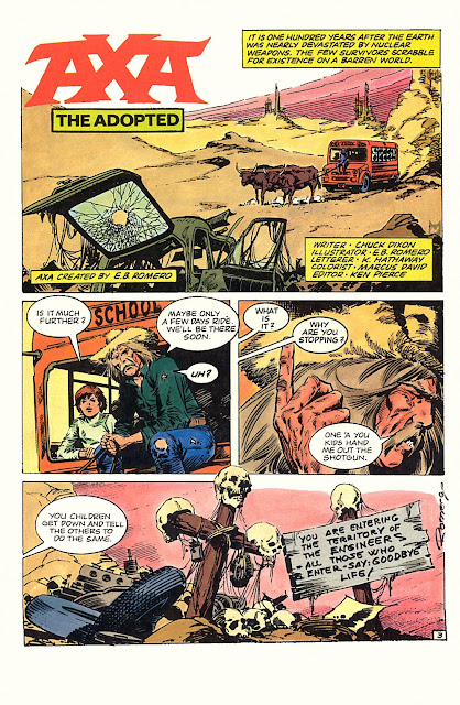 doctor who loved comics: axa comics-the adopted