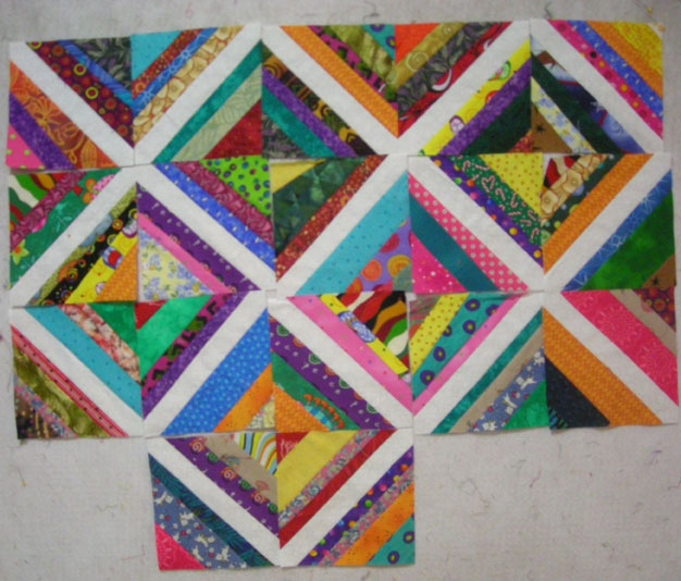 Eat, Sleep, Quilt: Scrap attack!
