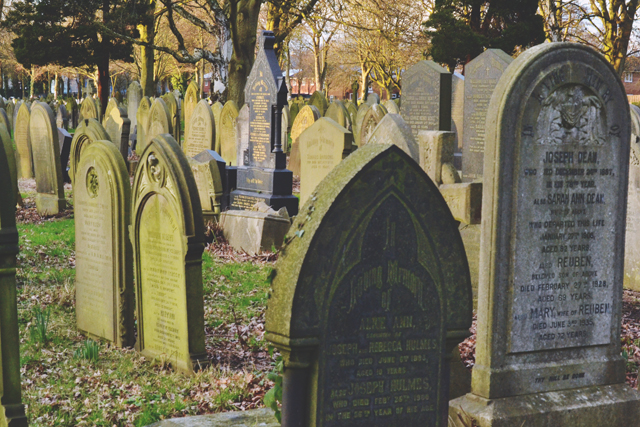 Becky Bedbug: Southern Cemetery, Manchester