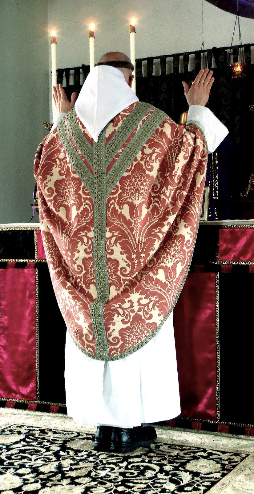 More New Vestment Work (And Some Laetare Sunday Photos) | Catholic News ...