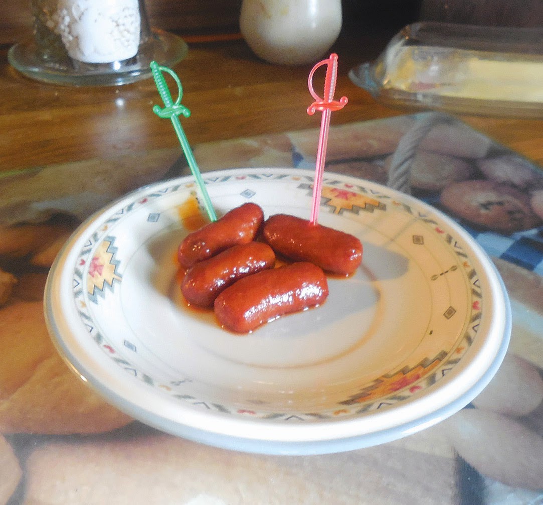 Jancey's Cooking Corner: Honey Sriracha Smokies