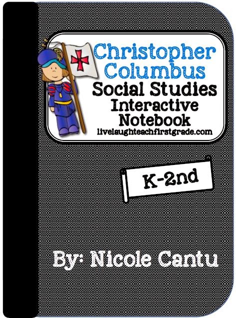 Live, Laugh, Teach First Grade: Interactive Notebooks