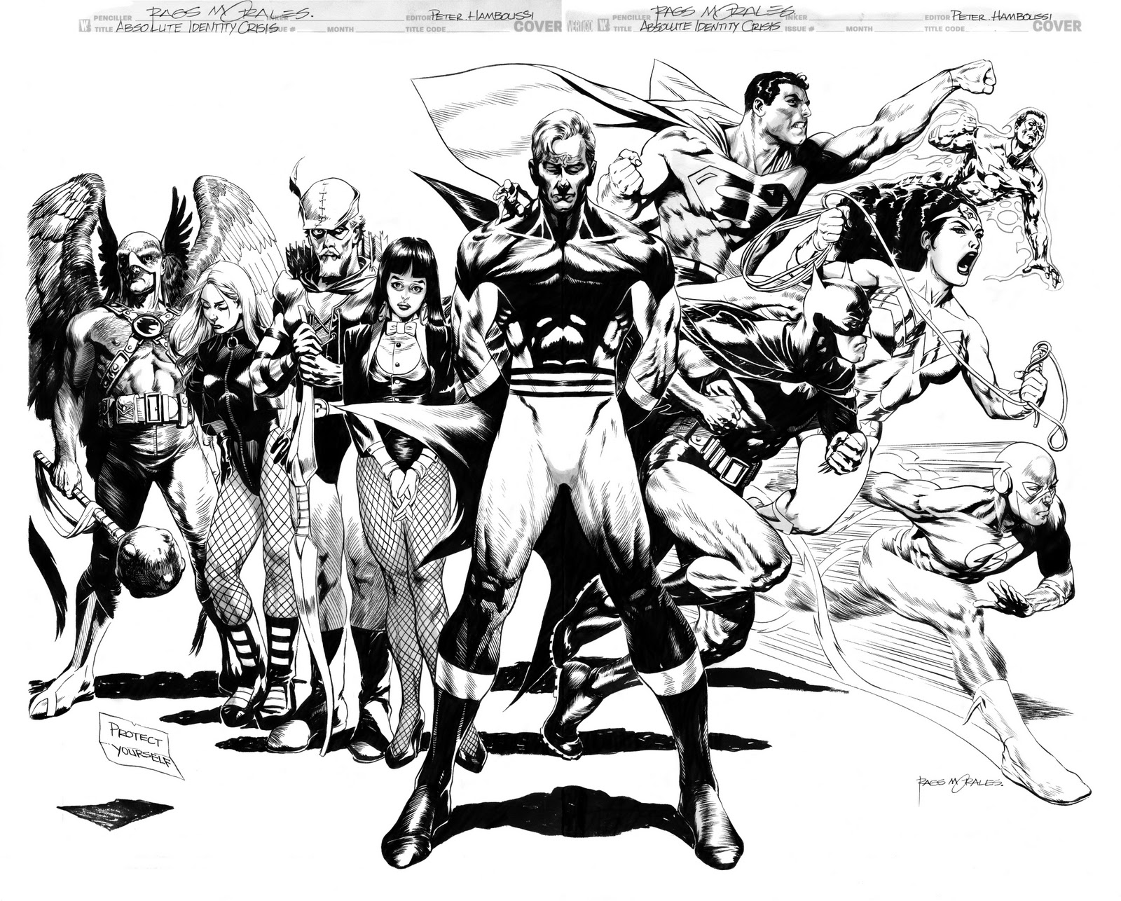 Ralph Dibny, the World-Famous Elongated Man: Art for Absolute Identity ...