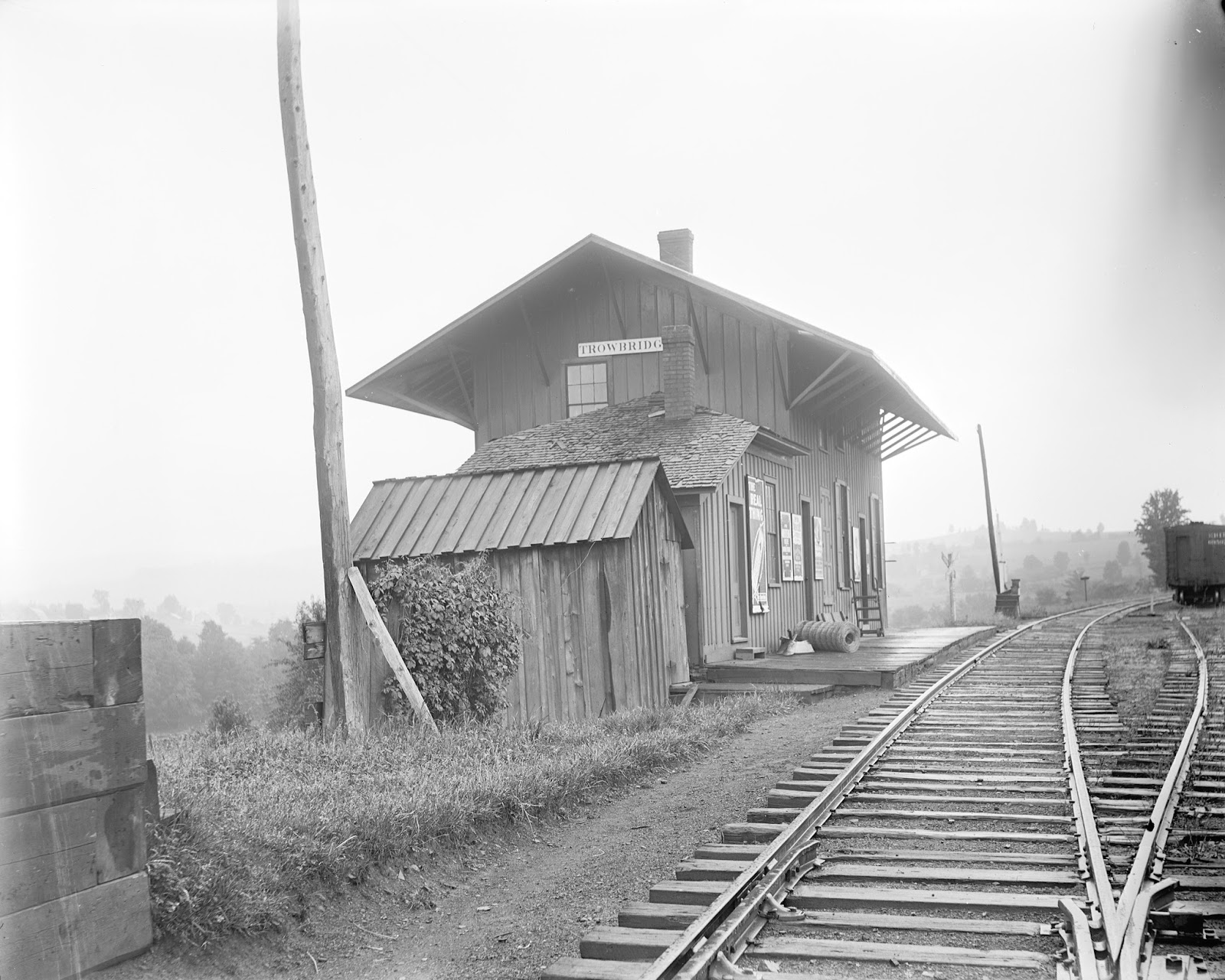 Vintage Railroad Pictures: Erie Railroad Stations, Circa 1910