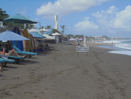 Surfing In Berawa Beach Bali - Great Waves and Beautiful Seascape