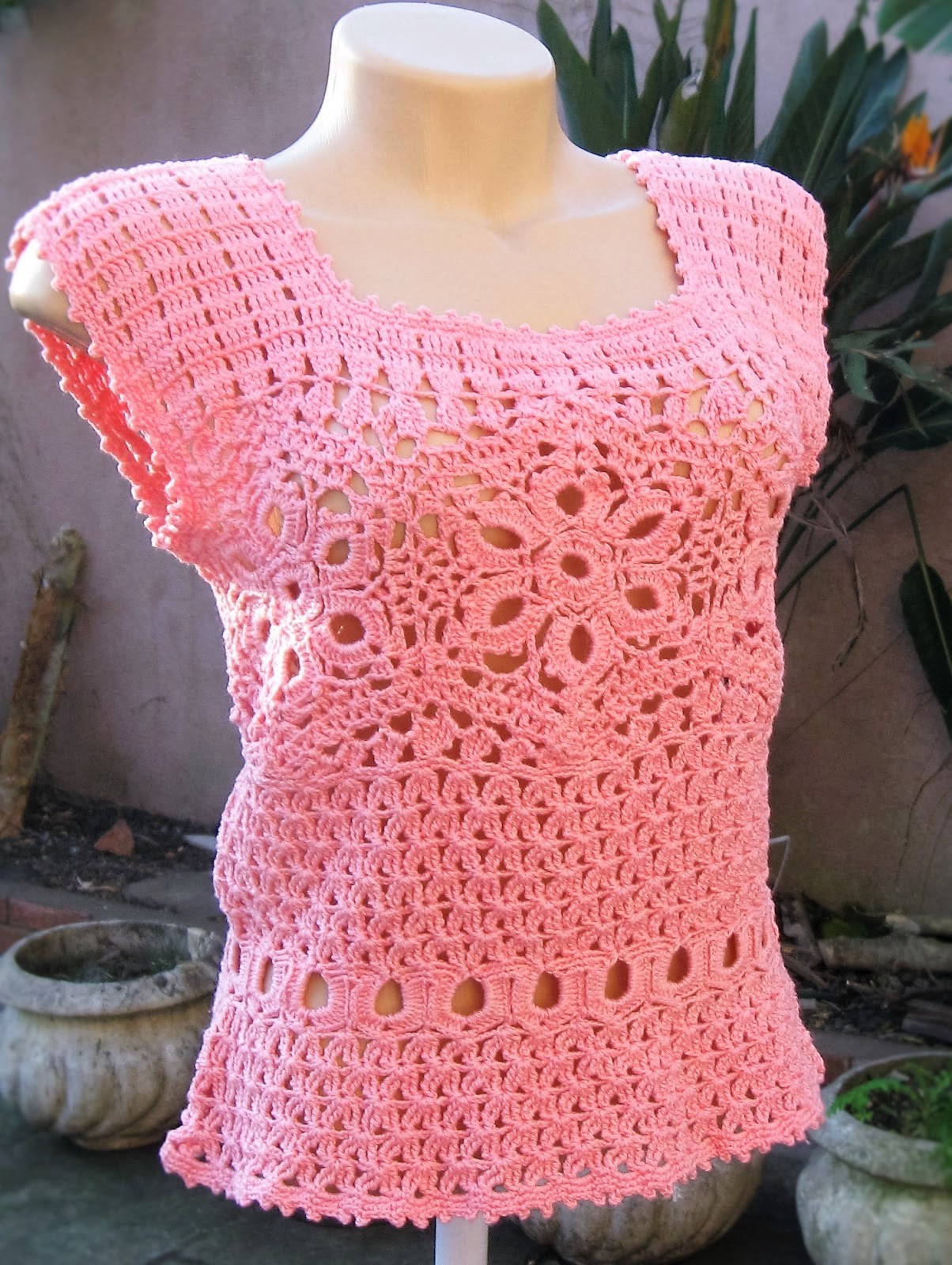 JANBRAZIL: Blusa em crochê