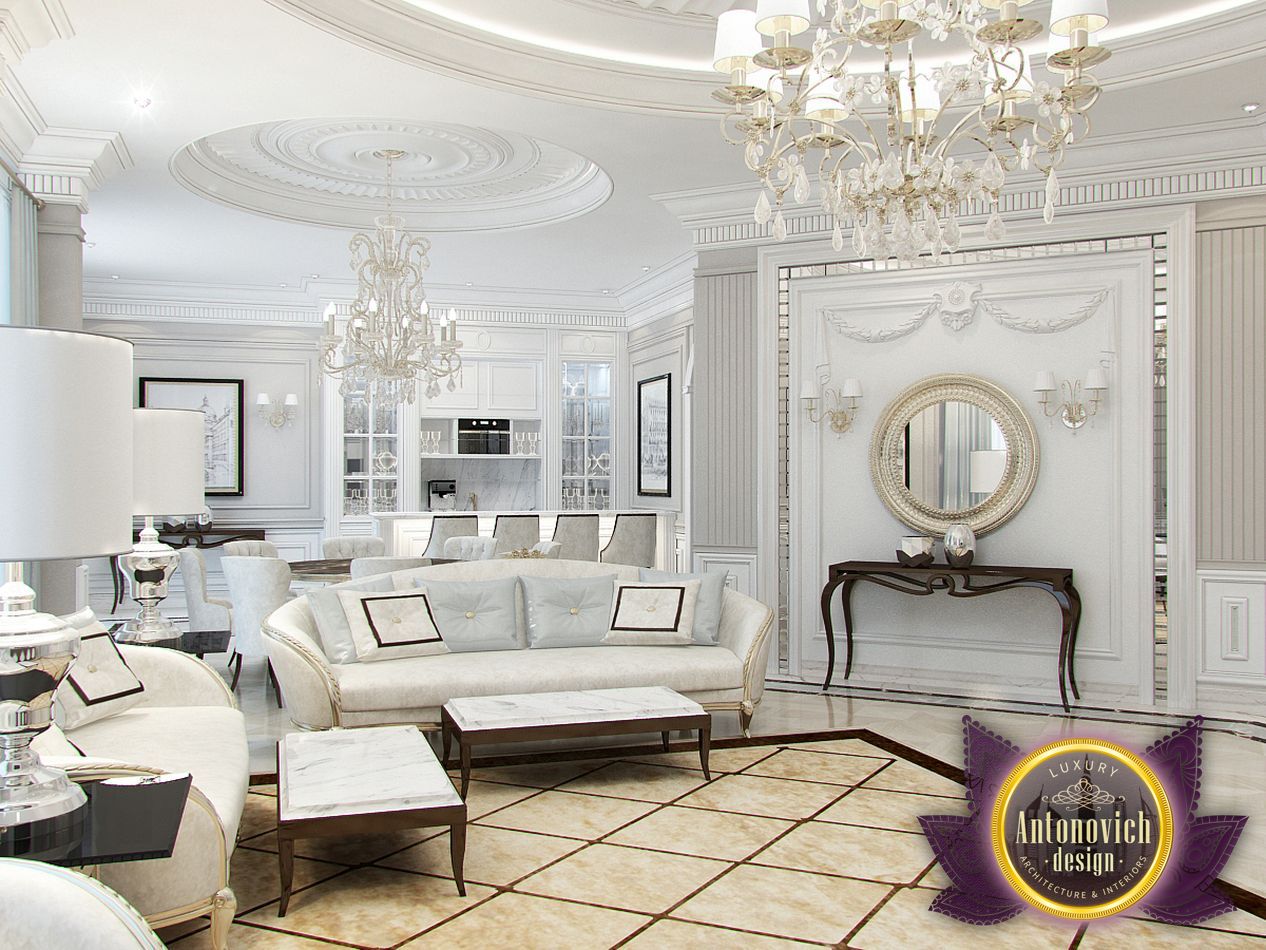 LUXURY ANTONOVICH DESIGN UAE: Design Ideas living room by Katrina ...