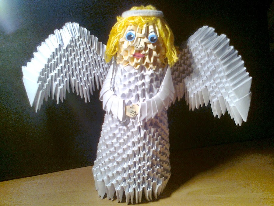 origami angels scifi ~ origami instructions art and craft ideas